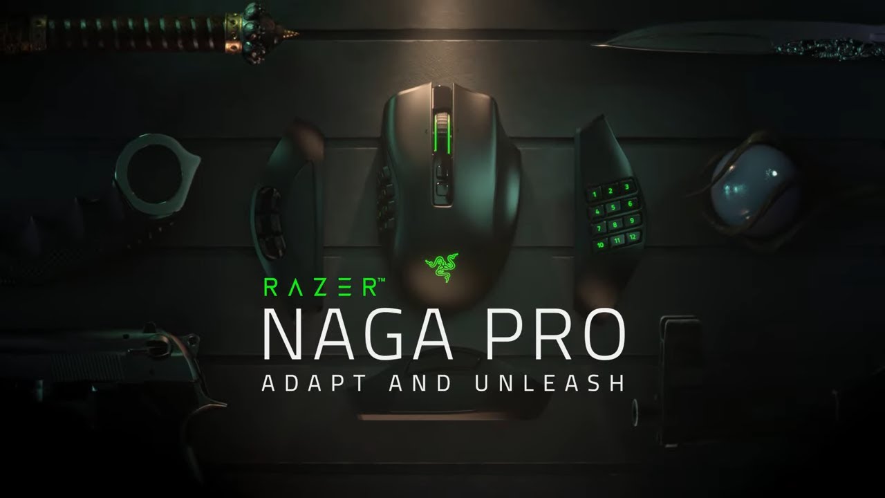Mouse Razer Naga Pro – Tre in uno - AF Digitale