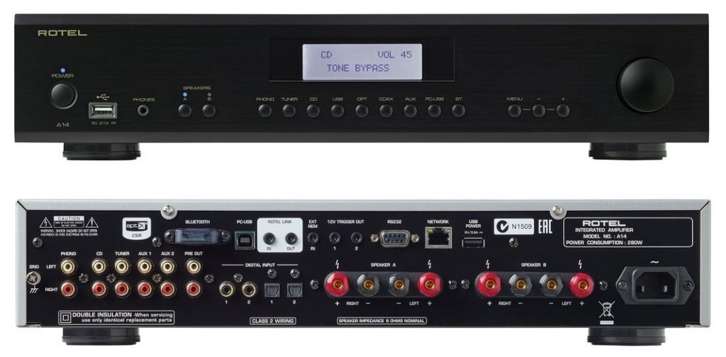 Amplificatore integrato Rotel A14 - AF Digitale Amplificatore integrato Rotel A14 - AF Digitale