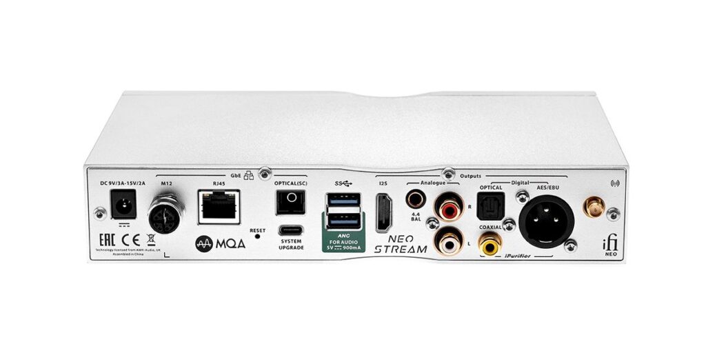 iFi NEO Stream: lo streamer con LAN ottica punta molto in alto