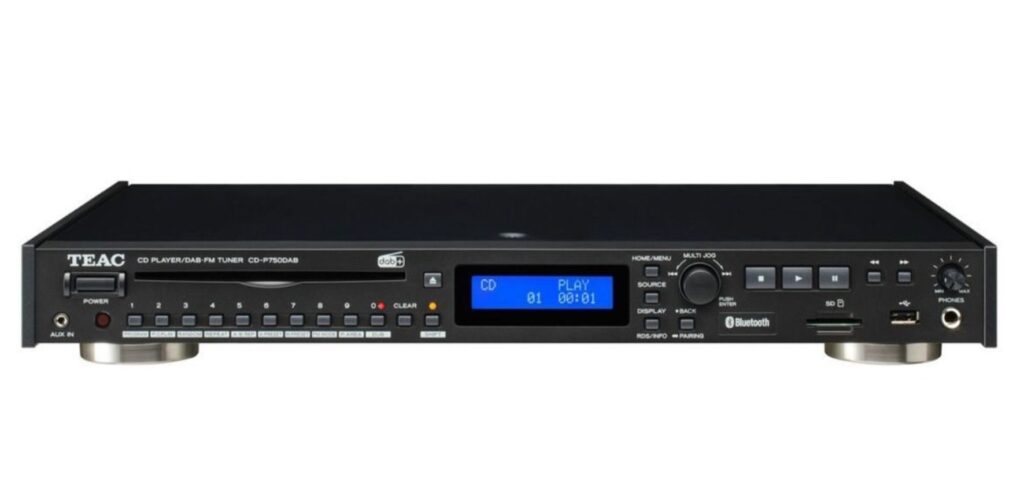 TEAC CD-P750DAB: sintolettore CD con l’anima da ripper